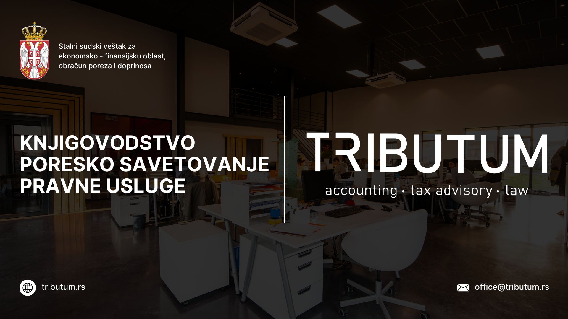 Tributum | Knjigovodstvo, poresko savetovanje i pravna rešenja